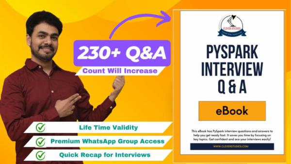 PySpark Interview Questions & Answers - eBOOK PySpark Interview Questions & Answers - eBOOK